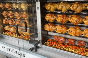 Découvrez le vrai Poulet fermier Landais avec la rôtisserie Le Solilesse
