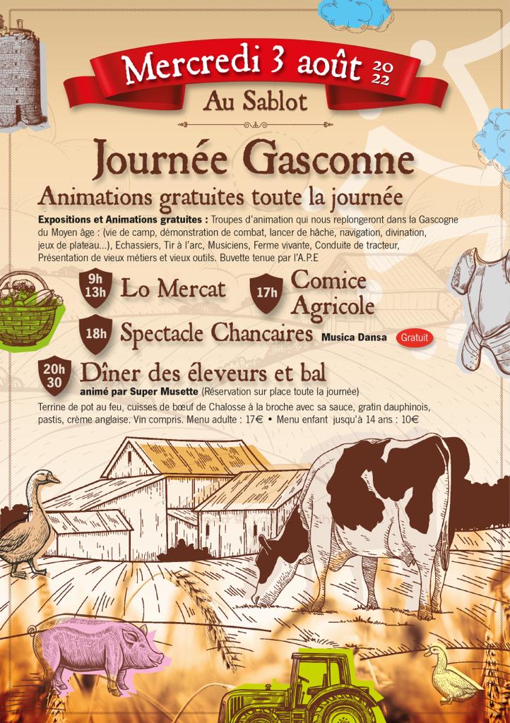Journée Gasconne au Sablot de Peyrehorade - Que faire dans les Landes