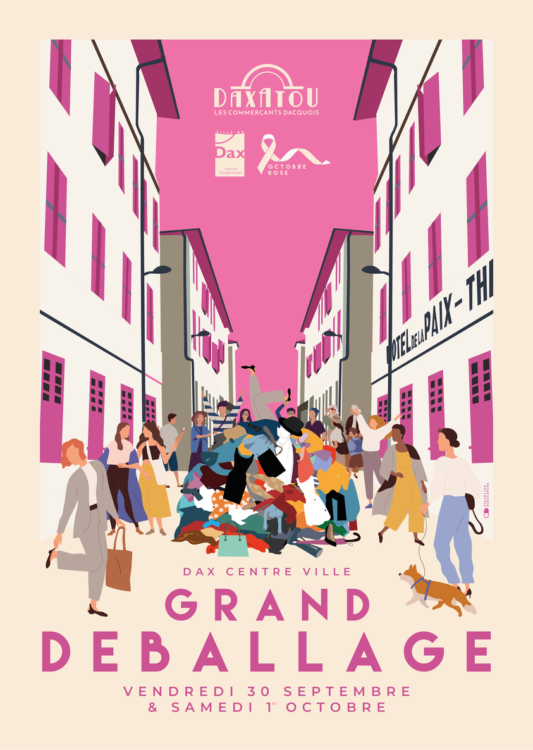 Grand Déballage au centre ville de Dax - Que faire dans les Landes