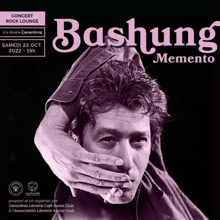 Concert Memento Bashung - Que faire dans les Landes