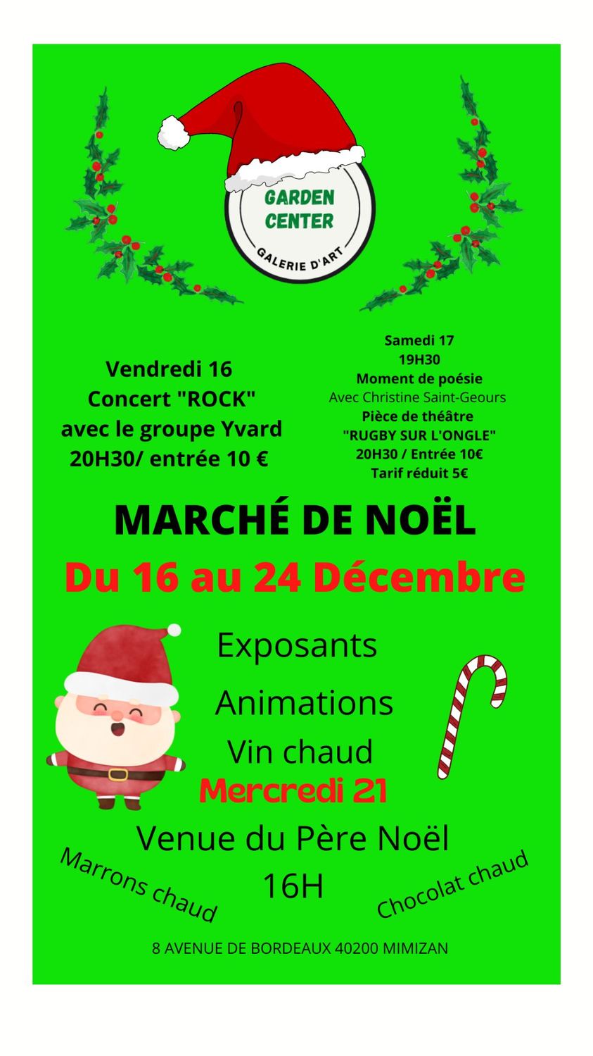Marché de Noël à Mimizan - Que faire dans les Landes