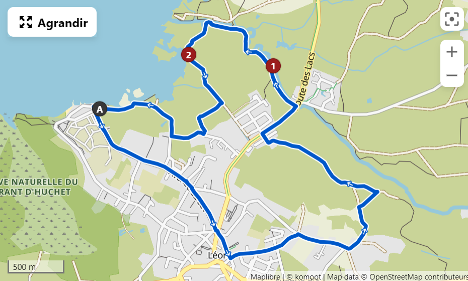 Randonnées autour du Lac de Léon - Que faire dans les Landes