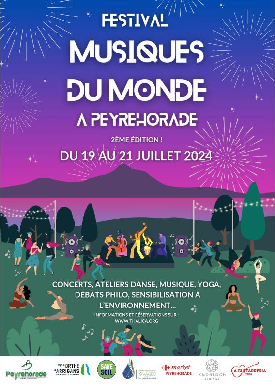 festival de musiques du monde à Peyrehorade - Que faire dans les Landes